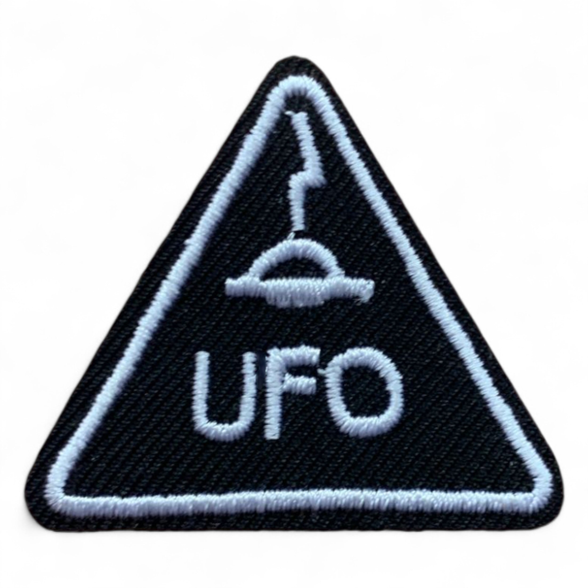 UFO Embroidered 4.2cm Iron-On Patch — Patches "R" Us