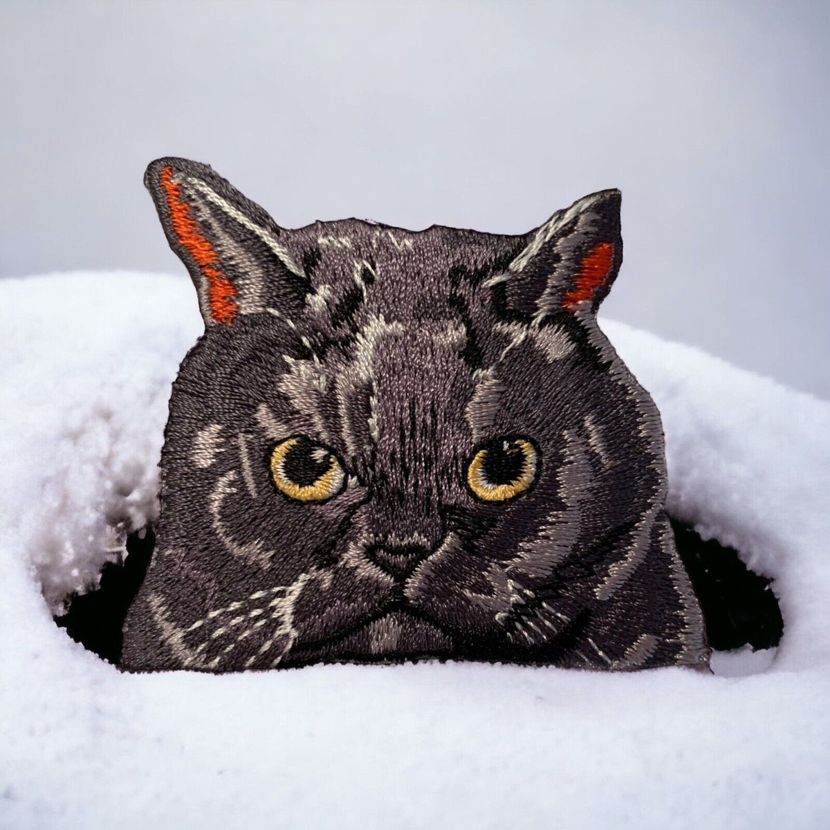 Grumpy Cat Embroidered Iron-On Patch — Patches "R" Us