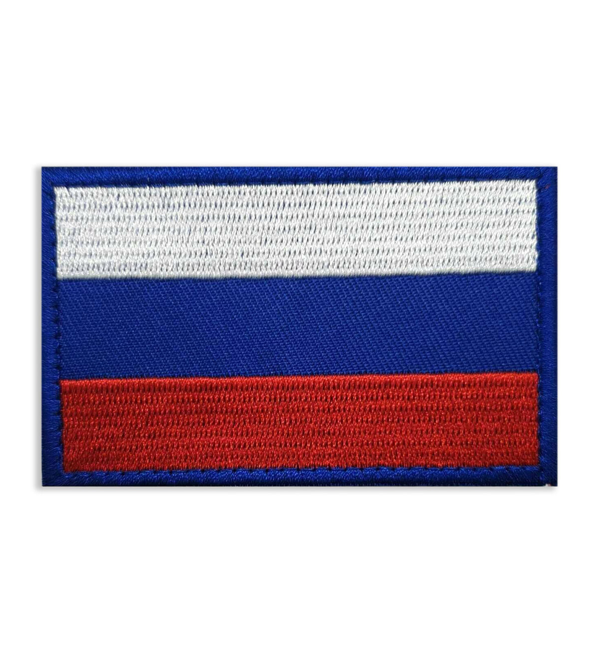 Russia Flag Football 8cm Embroidered Patch — Patches "R" Us