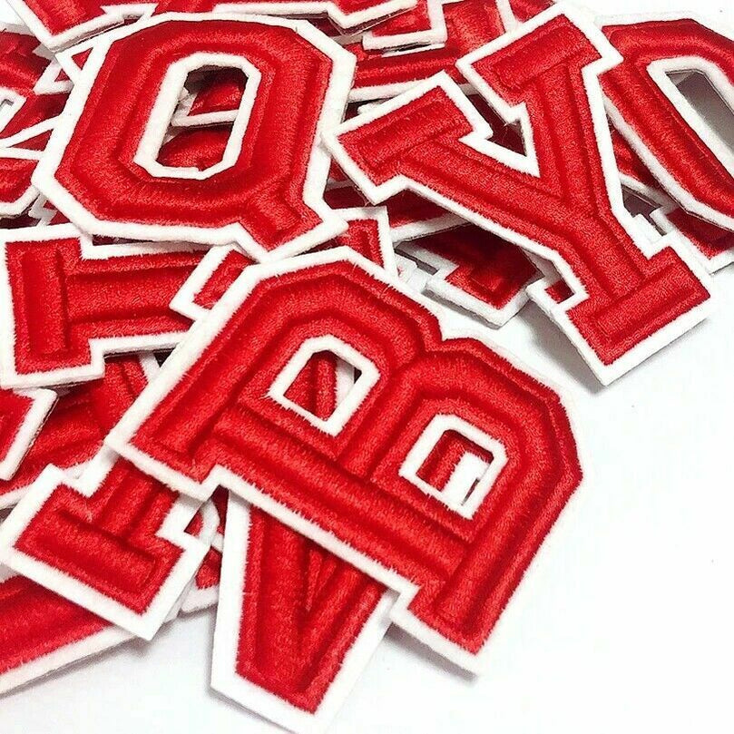 Large Patch Letters — Patches "R" Us